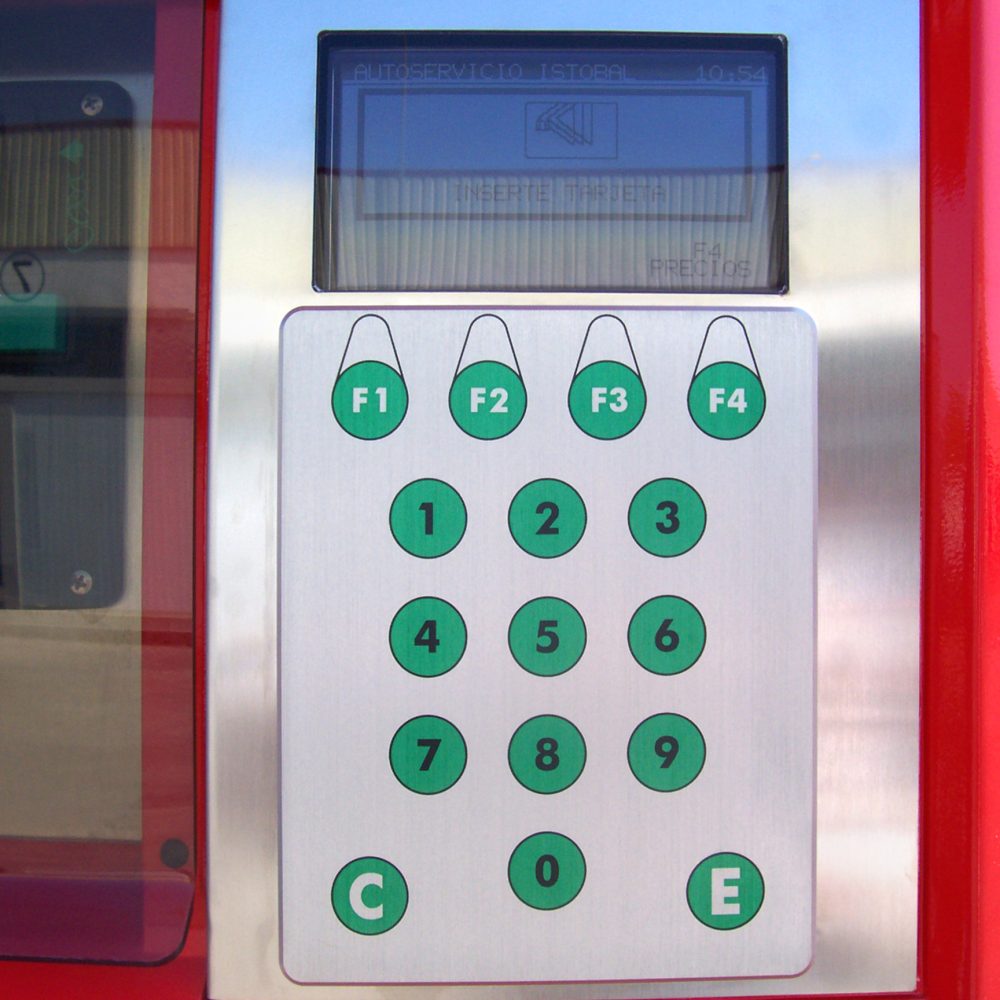 Durable Piezoelectric Switches and Keypads for Car Wash