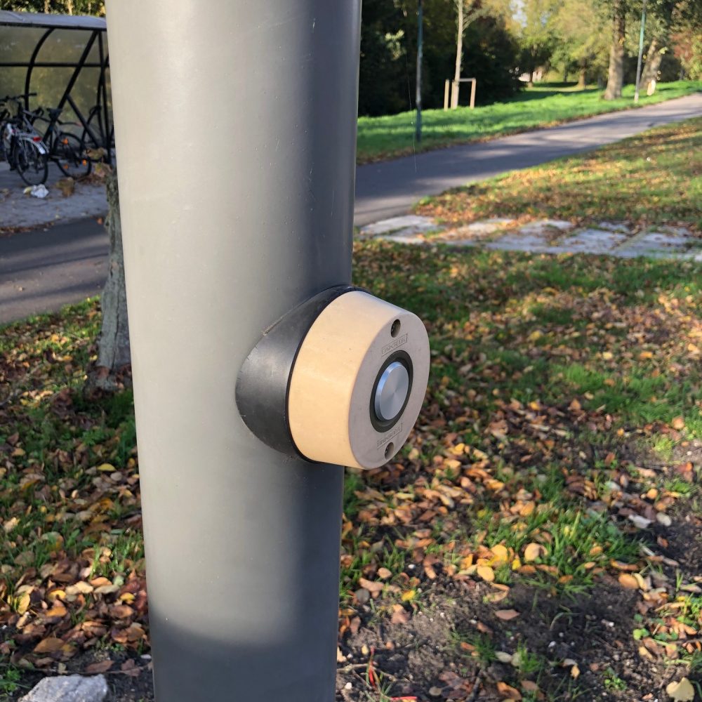 Durable Pedestrian Push Buttons - Crosswalk Buttons